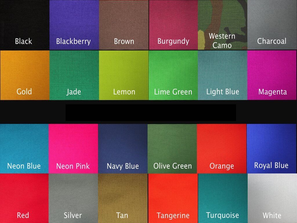 Available Colors | Mirage Containers